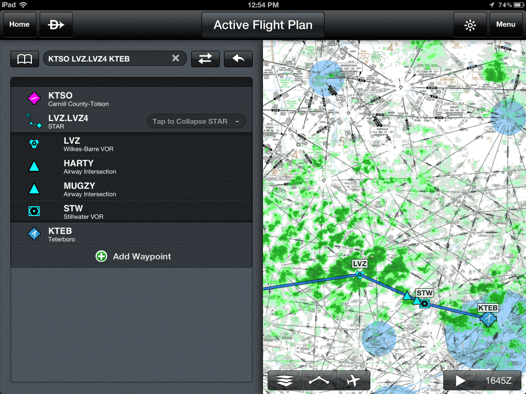 First look: the new Garmin Pilot iPad app - iPad Pilot News