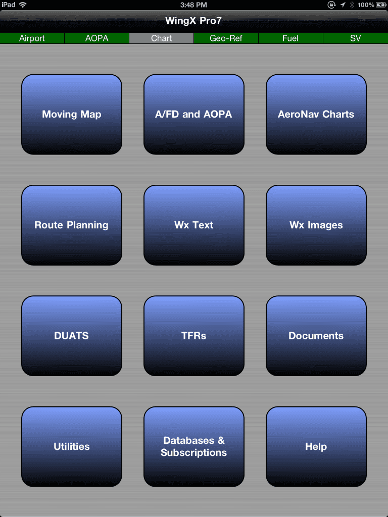Navigation app showdown: ForeFlight vs. Garmin Pilot vs. WingX : iPad ...