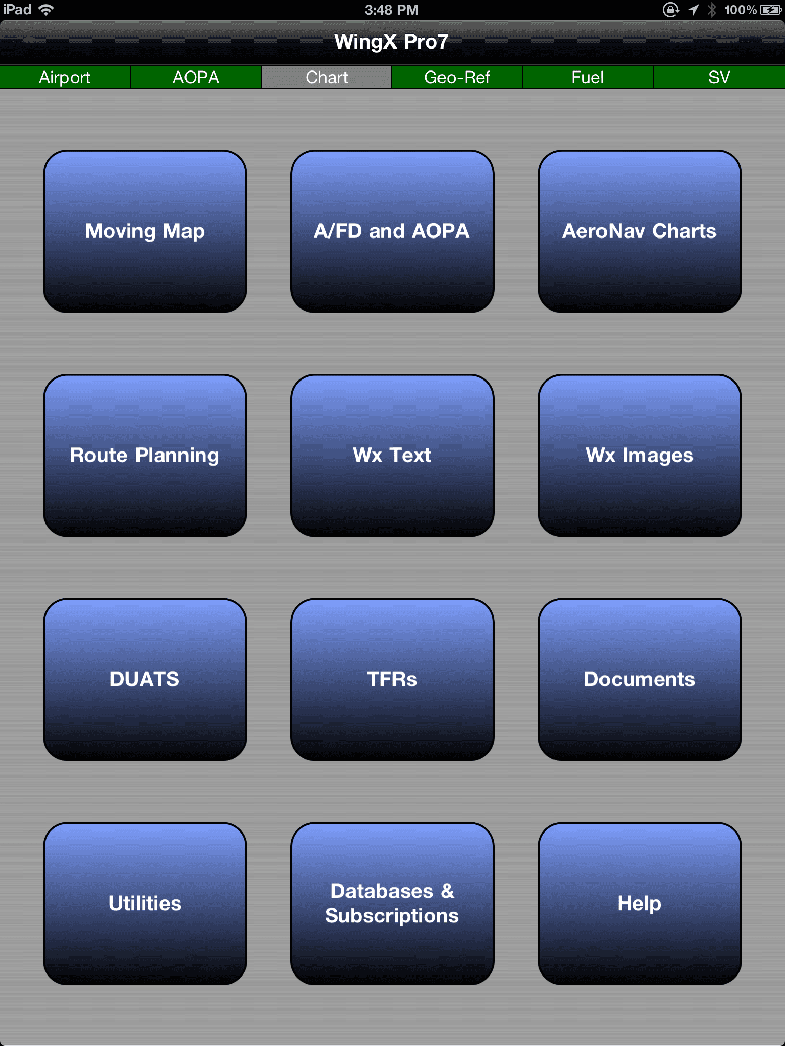 Navigation app showdown: ForeFlight vs. Garmin Pilot vs. WingX : iPad ...