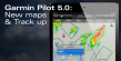 Garmin Pilot adds track up, new maps : iPad Pilot News