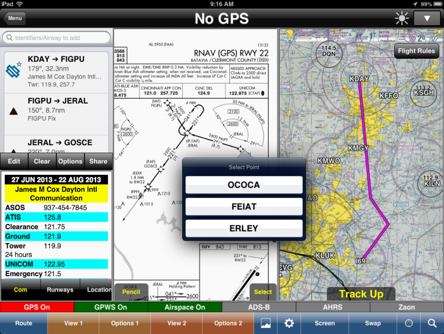WingX Pro Tip: ChartTouch : iPad Pilot News