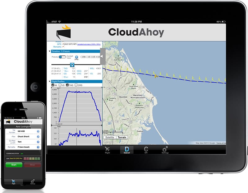 CloudAhoy offers free app again - iPad Pilot News