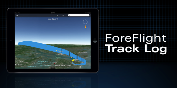 ForeFlight’s new track log feature in action - iPad Pilot News
