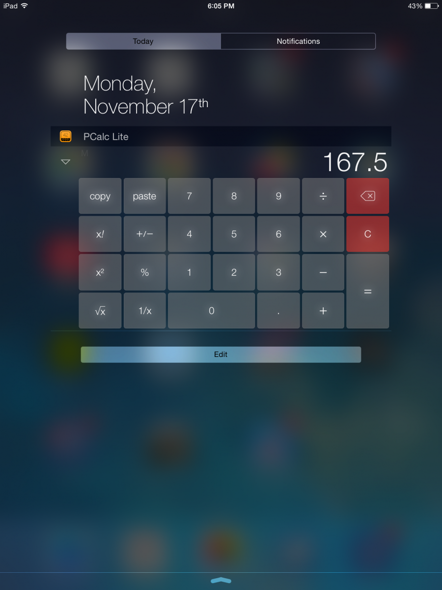 More new iOS 8 widgets : iPad Pilot News