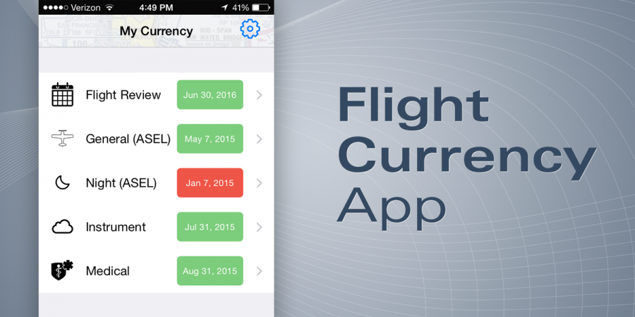 New app helps you track flight currency : iPad Pilot News