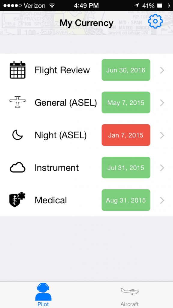 New app helps you track flight currency : iPad Pilot News
