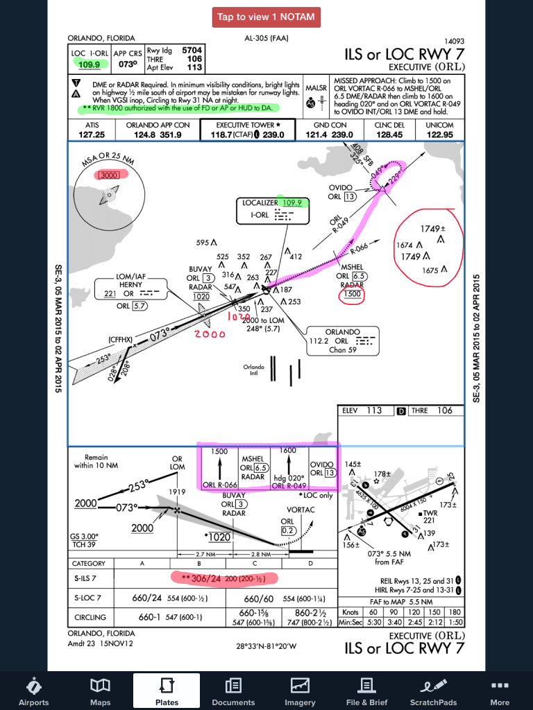 Using chart annotations in your favorite aviation app : iPad Pilot News