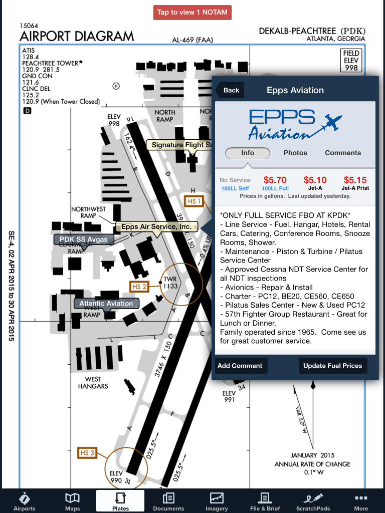 ForeFlight improves taxi charts with latest update : iPad Pilot News