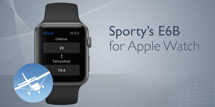 Sporty's E6B app now available for Apple Watch : iPad Pilot News