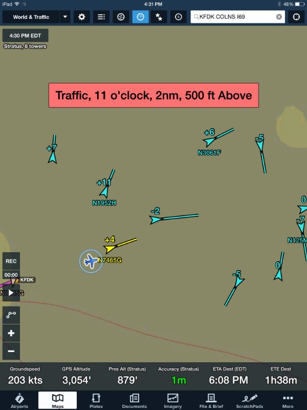 ForeFlight traffic tips – how to get the most out of ADS-B traffic ...