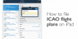 How to file ICAO flight plans on your iPad - iPad Pilot News