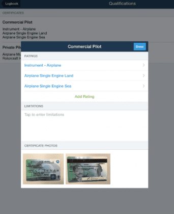 Customize your ForeFlight digital logbook : iPad Pilot News