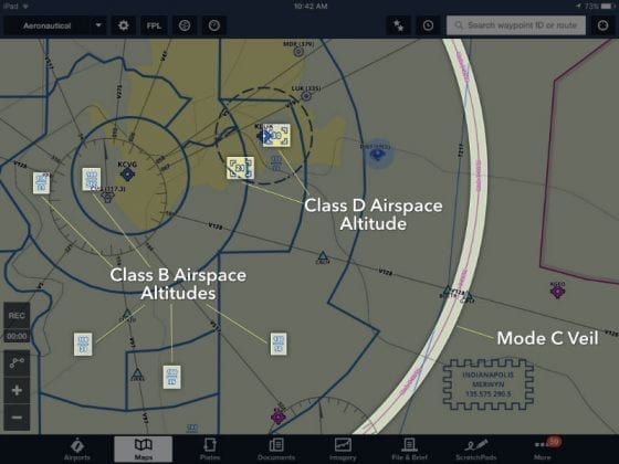 Configuring ForeFlight's new map and alert options in version 8.2 ...