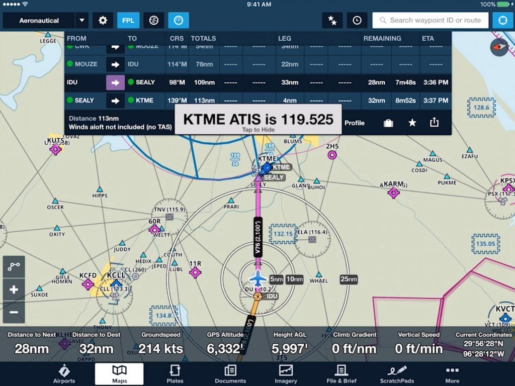How to use the new chart, logbook and weather features in ForeFlight 8. ...