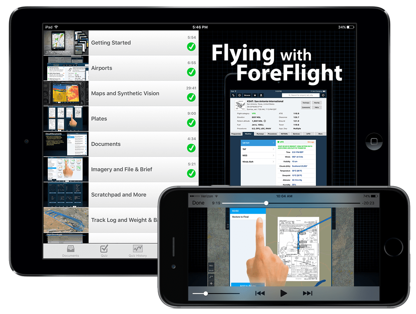 ForeFlight training course app updated for version 9 - iPad Pilot News