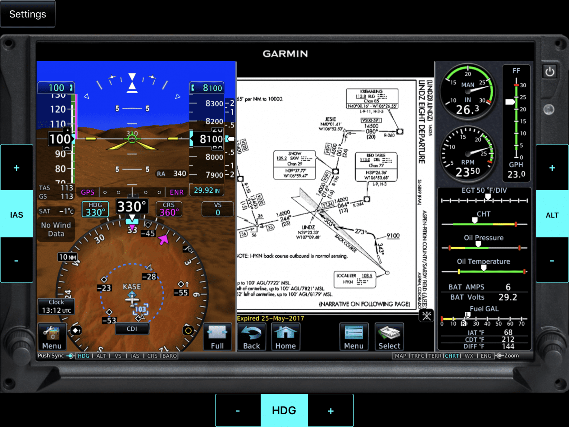 Garmin releases G500 TXi trainer app : iPad Pilot News