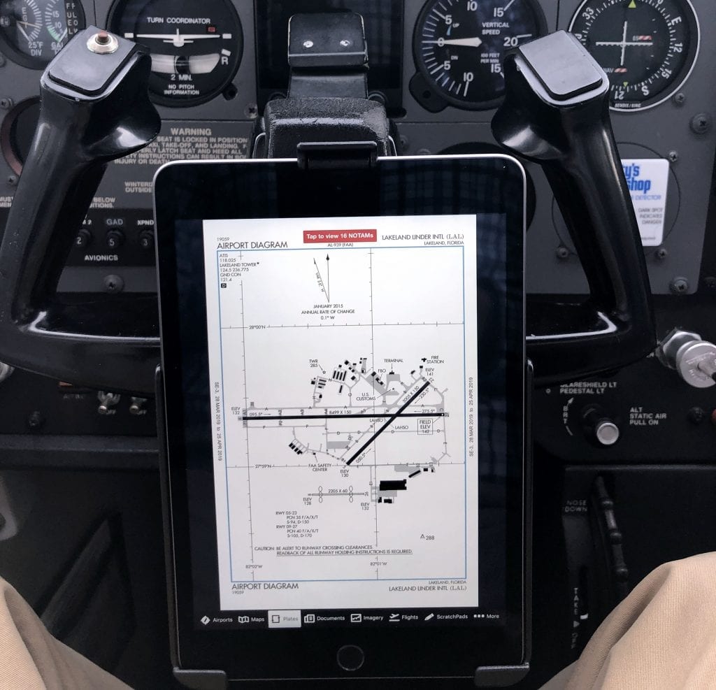 First impressions after flying with the new iPad Mini - iPad Pilot News