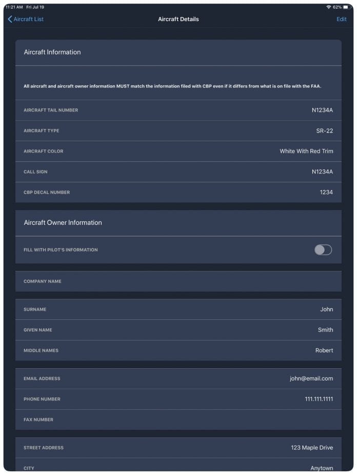 New QuickClear app simplifies U.S. Customs and eAPIS reporting - iPad ...