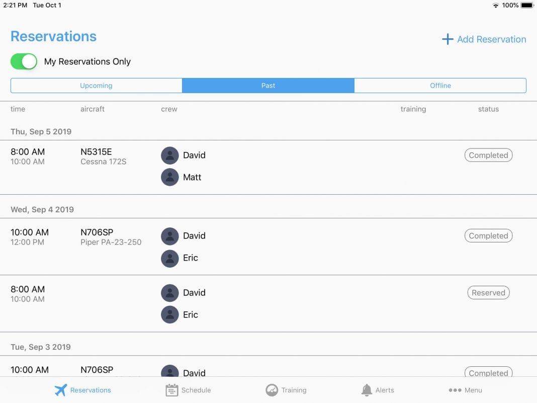 Flight Schedule Pro Releases All New App For Flight Schools IPad 