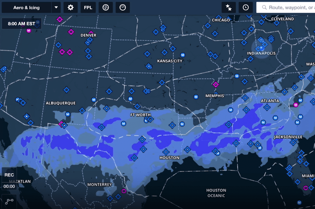 Video tip: How to interpret ForeFlight's map weather layers : iPad ...