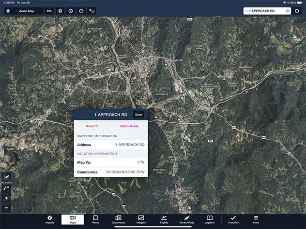 ForeFlight adds runway hotspots, timer, street addresses to version 12. ...