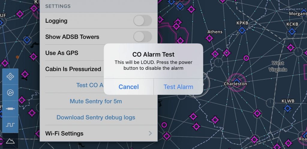 Understanding Sentry ADS-B settings : iPad Pilot News