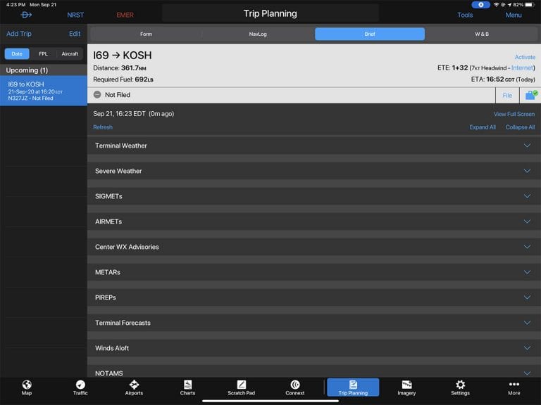 Step-by-step guide to planning a flight in Garmin Pilot - iPad Pilot News