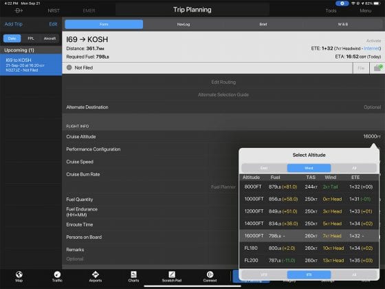 Step-by-step guide to planning a flight in Garmin Pilot - iPad Pilot News