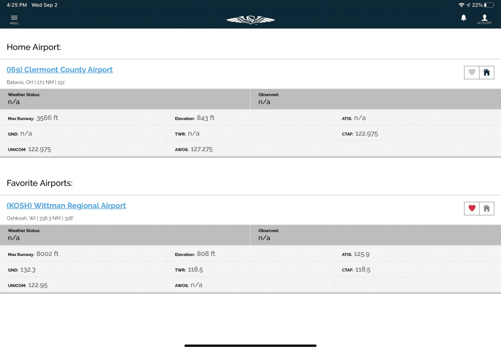 AOPA app adds airport directory, charts and FBO data - iPad Pilot News