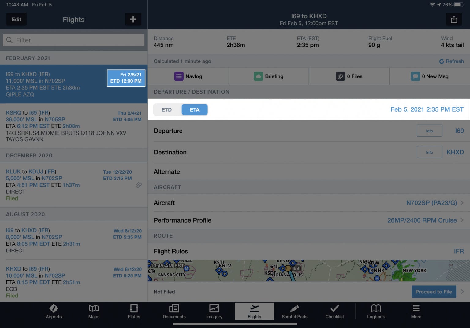 How to file an IFR flight plan in ForeFlight - iPad Pilot News