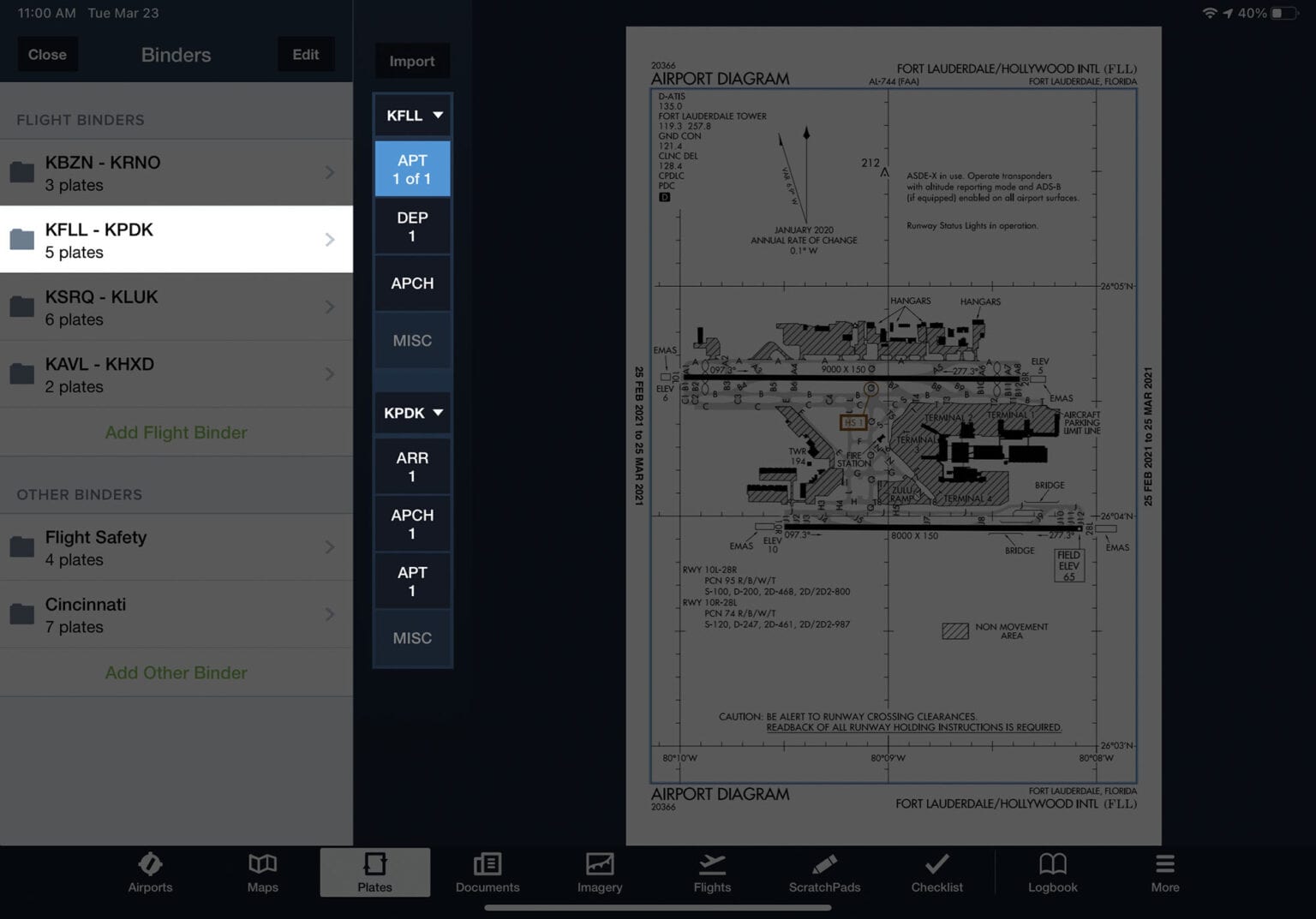 How to use the new Flight Binders feature in ForeFlight - iPad Pilot News