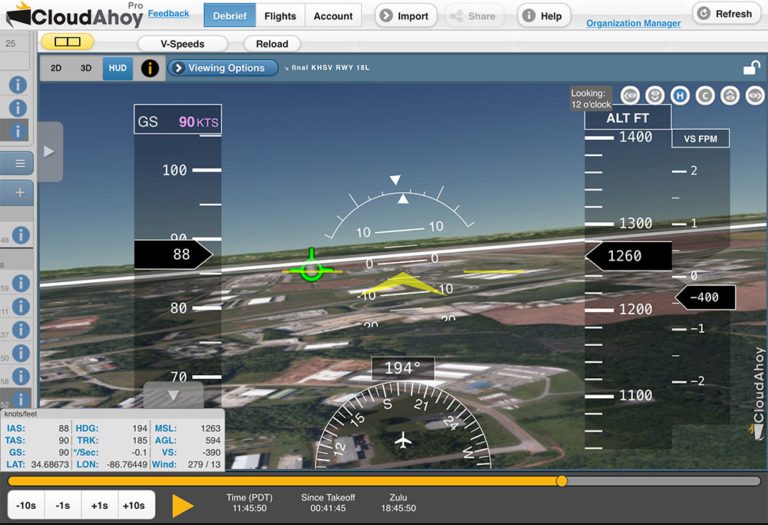 CloudAhoy adds multitasking, flight path vector : iPad Pilot News