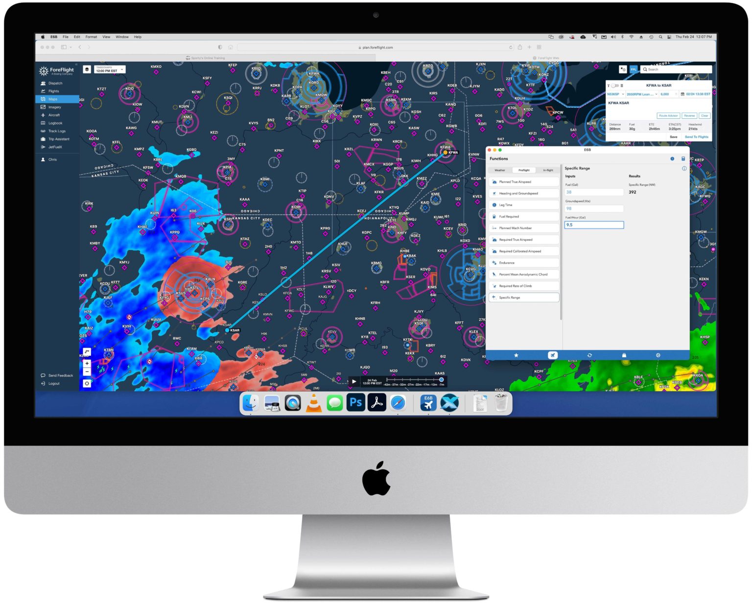 Sporty’s releases new E6B app for Apple computers - iPad Pilot News