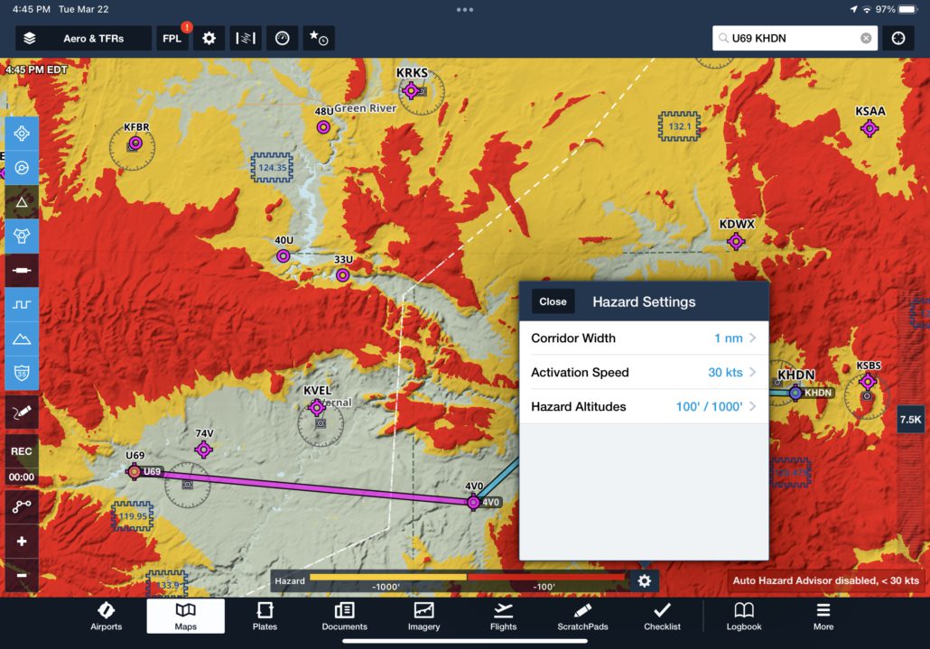 ForeFlight updates Hazard Advisor and Weight and Balance features ...