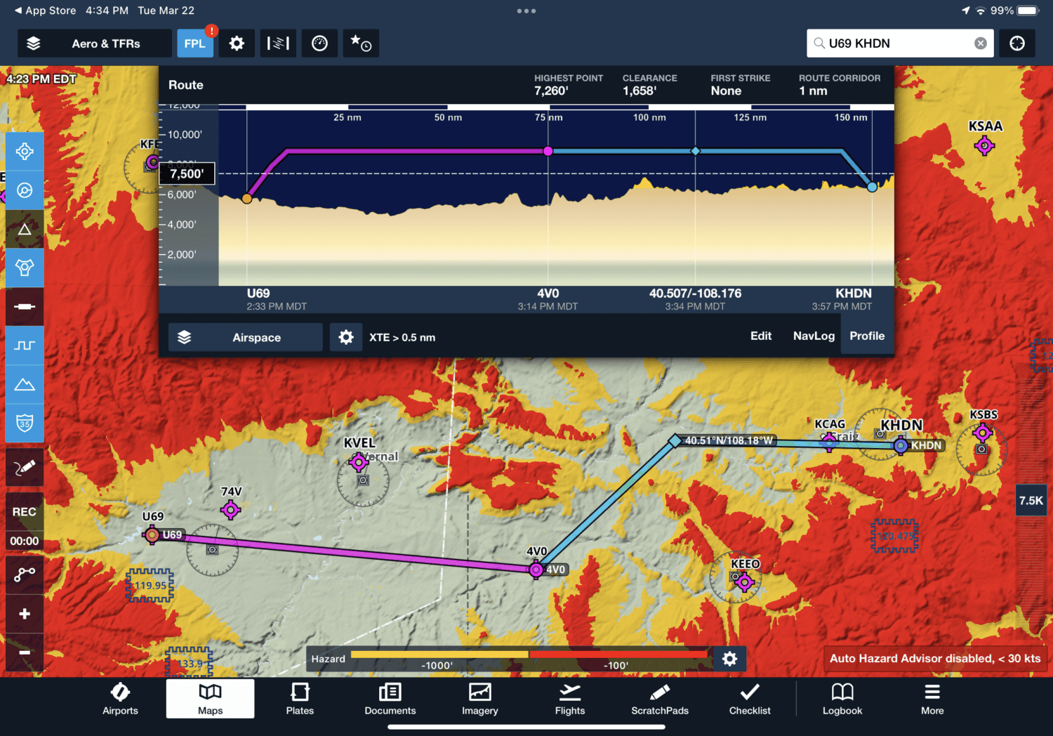 ForeFlight updates Hazard Advisor and Weight and Balance features ...