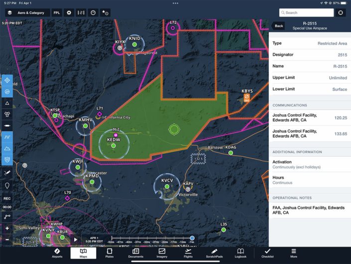 How to find chart supplements and legends in ForeFlight : iPad Pilot News