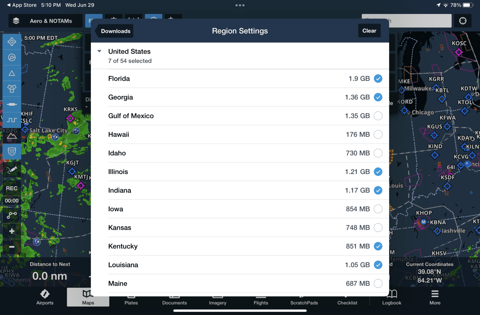 ForeFlight simplifies aviation data and chart downloads : iPad Pilot News
