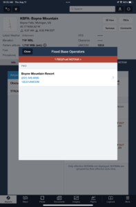 How to find NOTAMs in ForeFlight and Garmin Pilot - iPad Pilot News