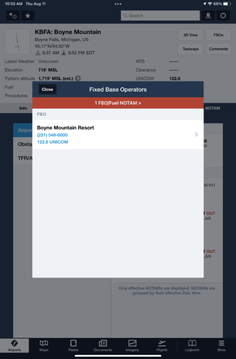 How to find NOTAMs in ForeFlight and Garmin Pilot - iPad Pilot News