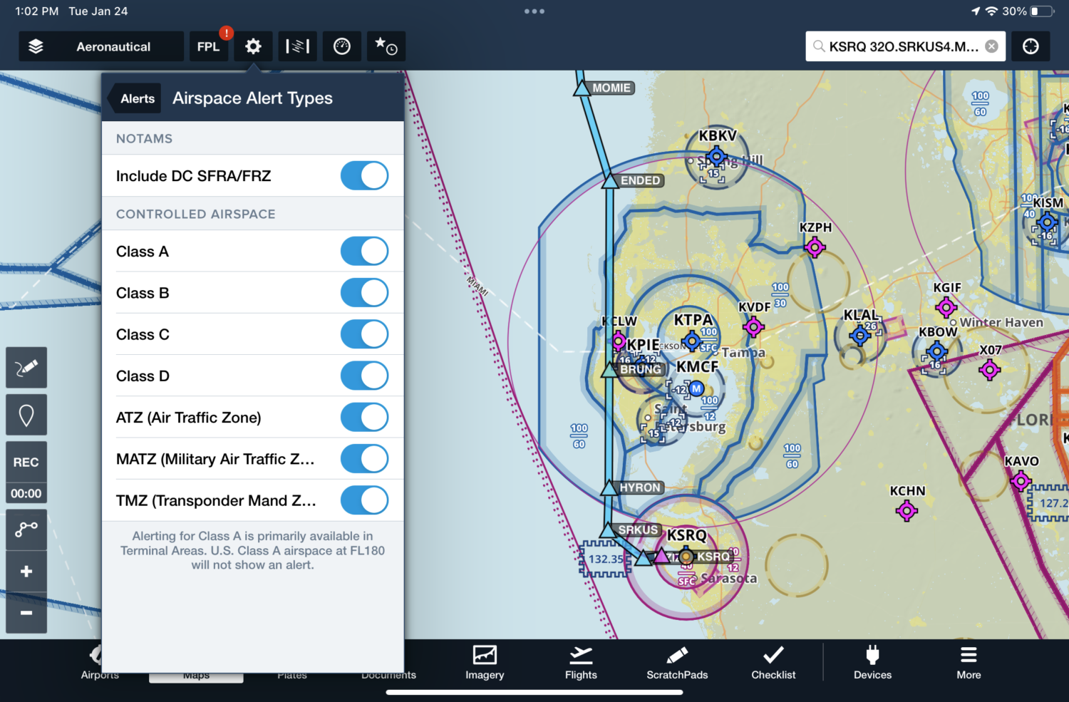 ForeFlight adds Airspace Alerts in latest update - iPad Pilot News