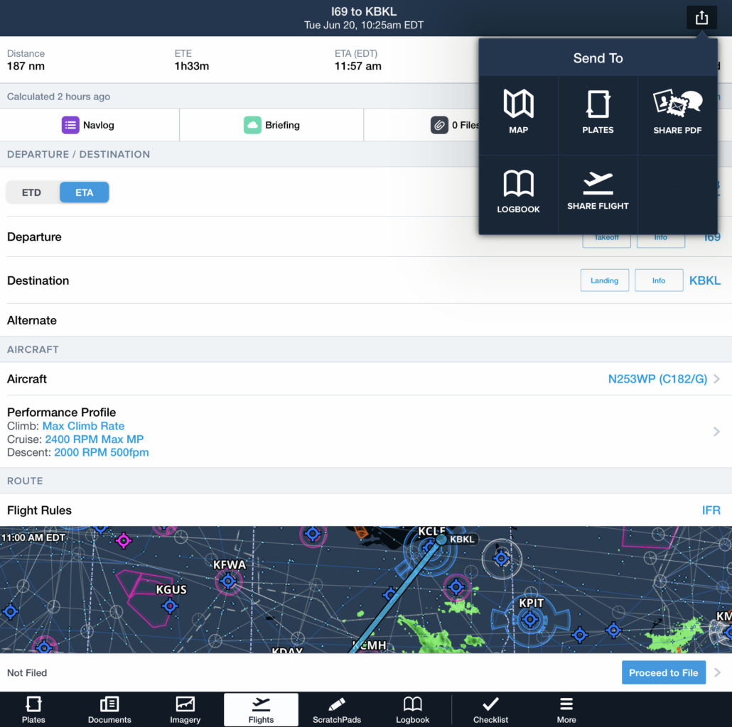 Using the Flights tab in ForeFlight—pro tips - iPad Pilot News